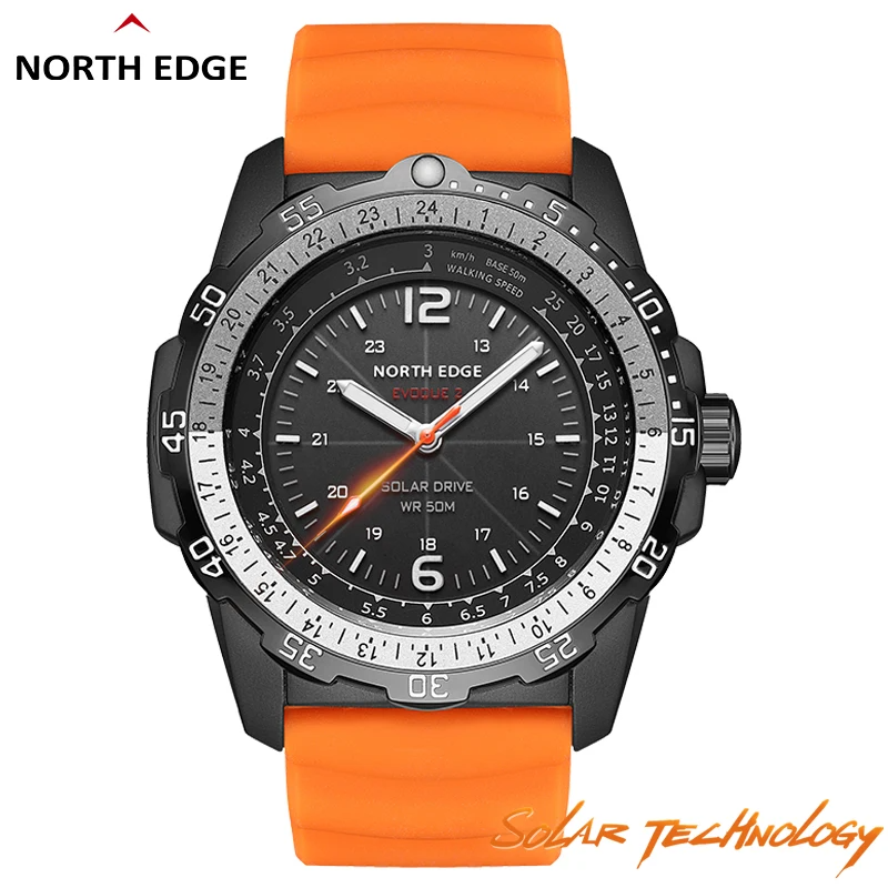 North Edge Evoque 2 Men's Military Tactical Waterproof Sports Watch ...