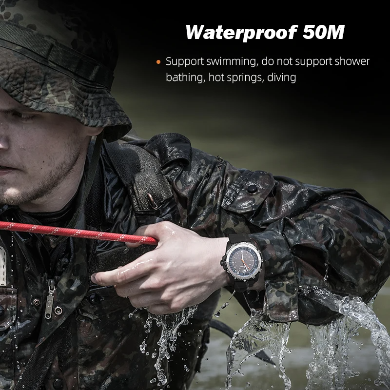 North Edge Evoque 2 Men's Military Tactical Waterproof Sports Watch ...