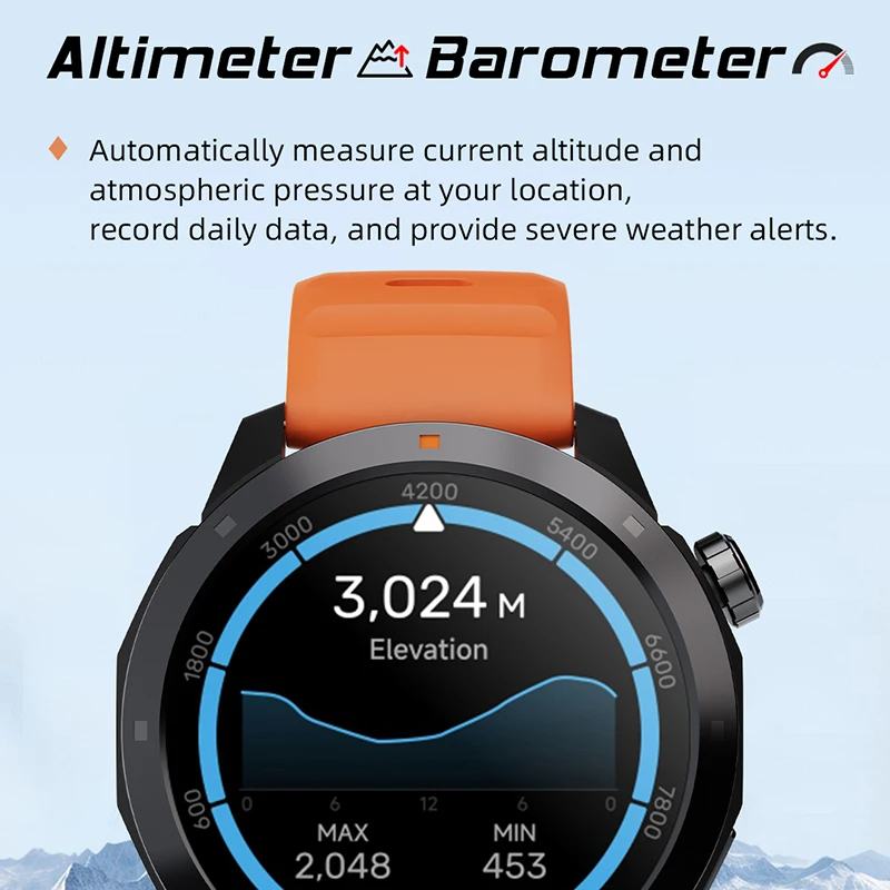 North Edge X-TREK 2 GPS Sports Smartwatch - Heart Rate Monitoring | Mu ...