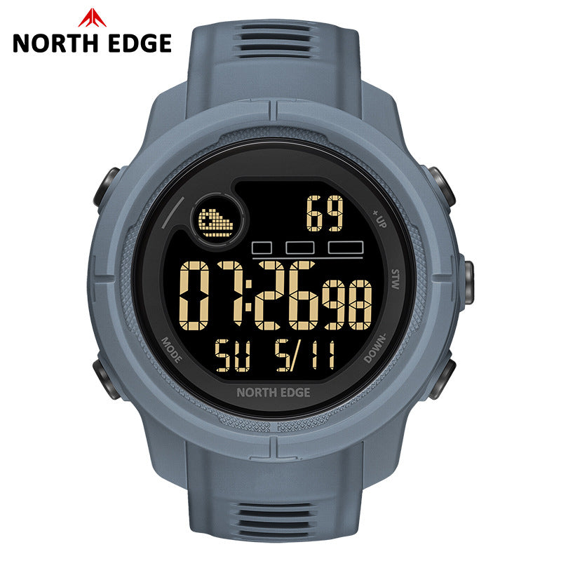 North Edge MARS 5 Outdoor Sports Watch – 50M Water-Resistant, Heart Ra ...